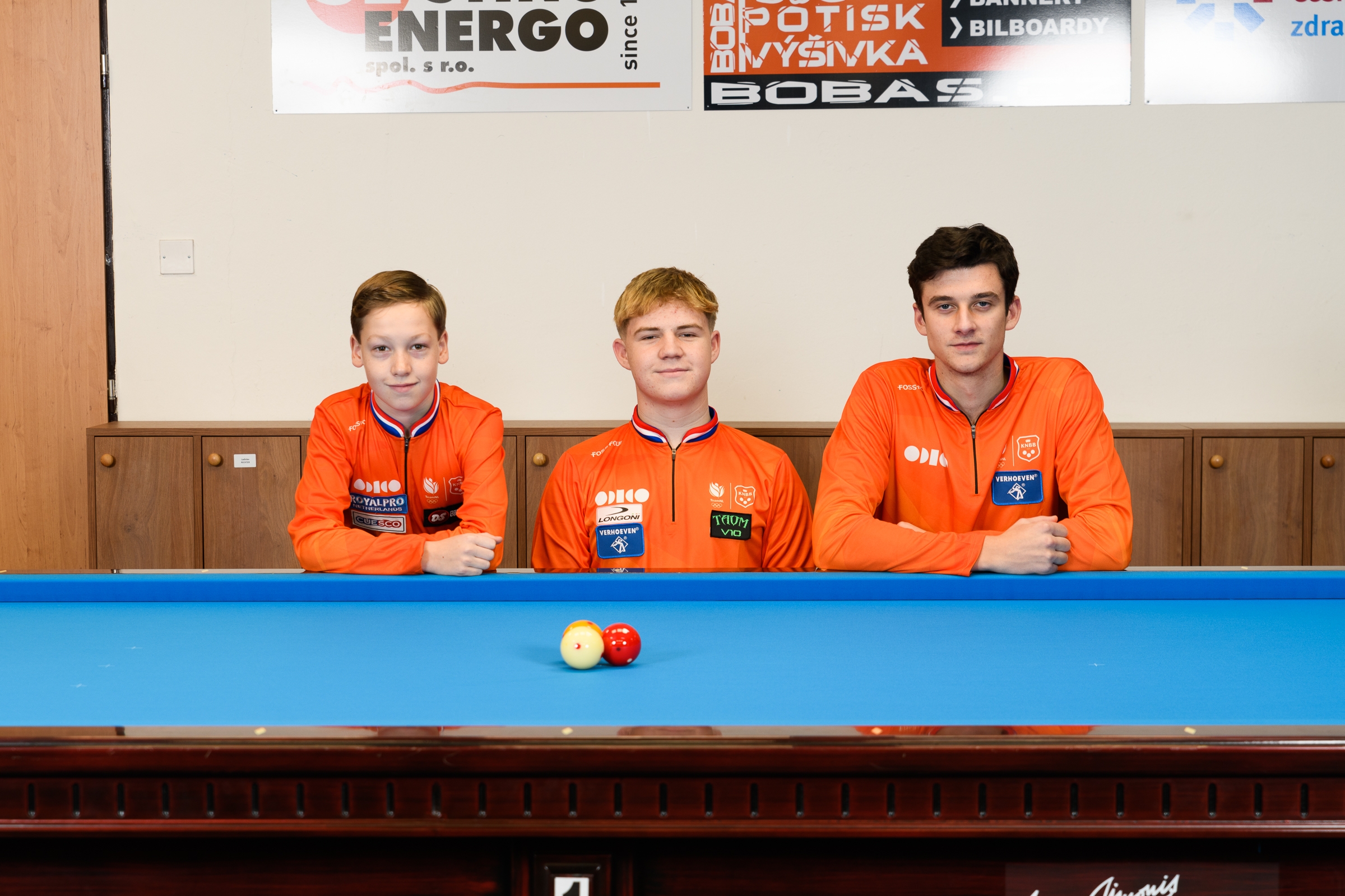 Joris van 't Zelfden met drie zeges naar beste 8 in Tsjechië | Driebanden