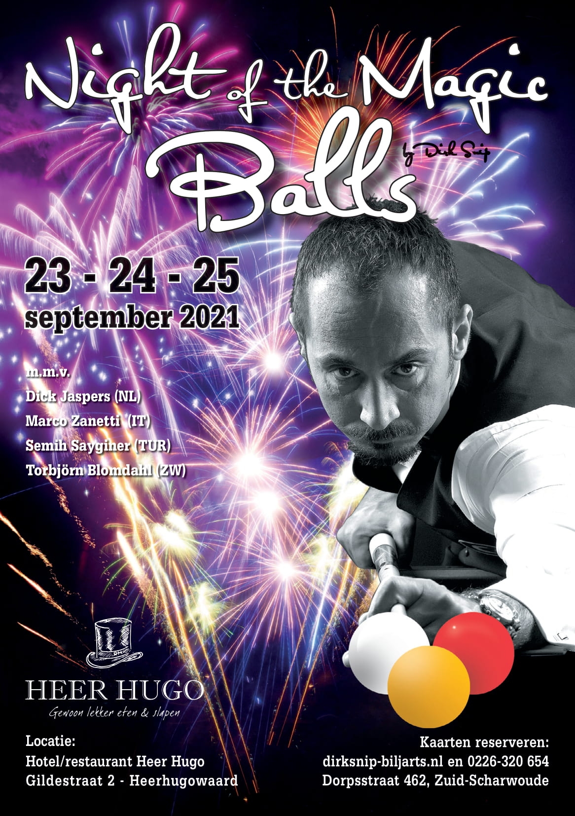 Night of the Magic Balls 2021 gaat door! | Driebanden