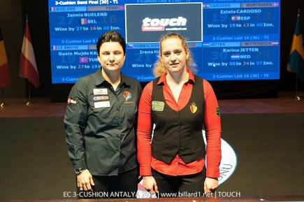 Therese heeft één reisdag van WK in Turkije naar Masters | Driebanden