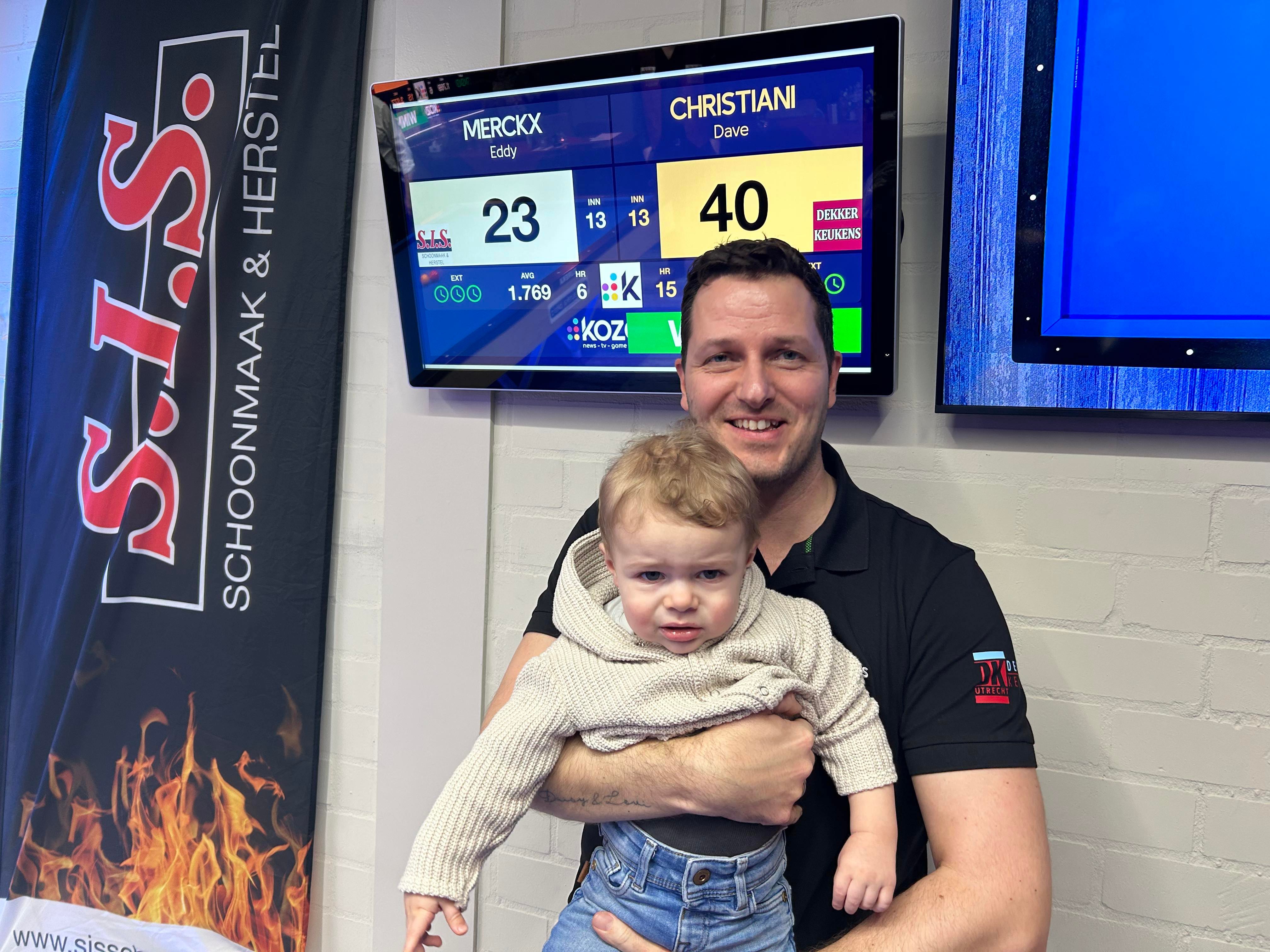 Prachtige Dave Christiani met winst op Eddy Merckx | Driebanden